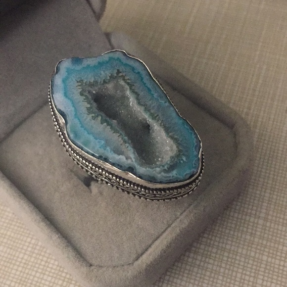 Jewelry | Artisan Handcrafted Drusy Druzy Design Ring | Poshmark